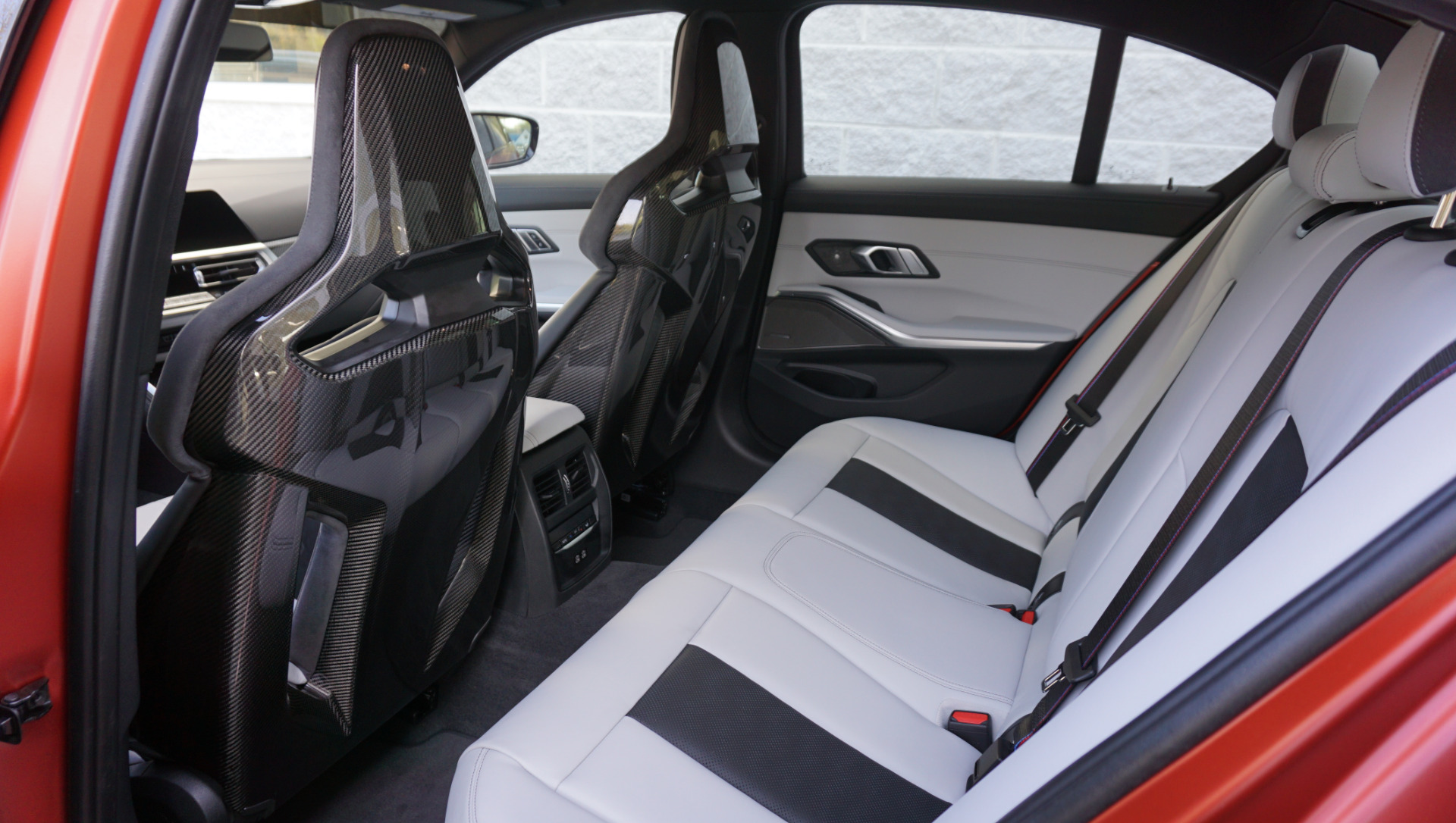 Bmw M3 2022 Interior Back Seat
