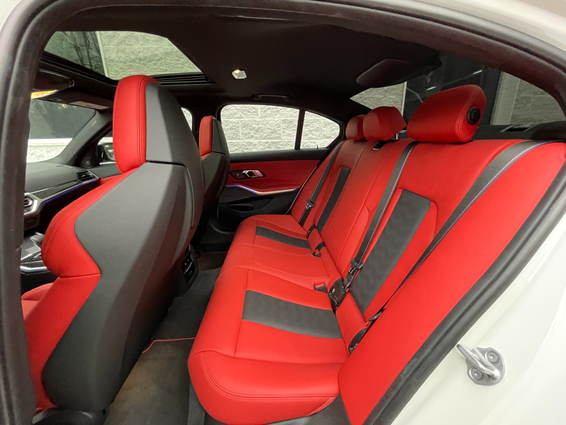 2022 Bmw M3 Red Interior